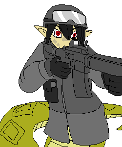 Luxy: "SFW army-snake girl com" - 🔞 baraag.net