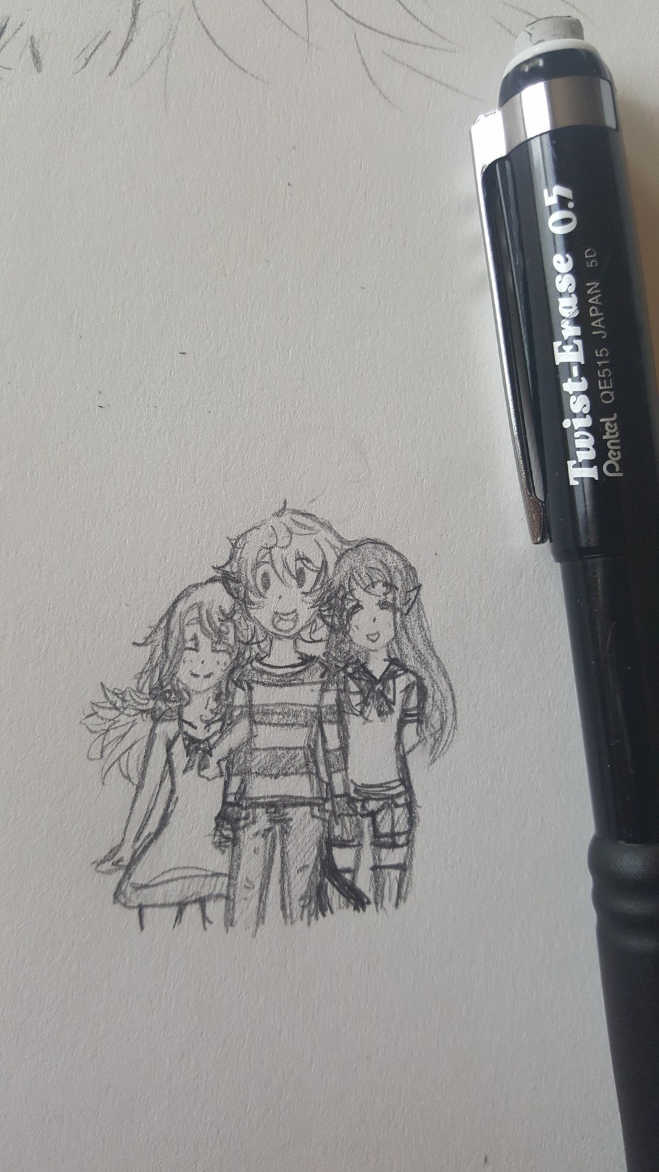 Ren: "Some more random loli/shota stuff via tiny draws." - 🔞 baraag.net