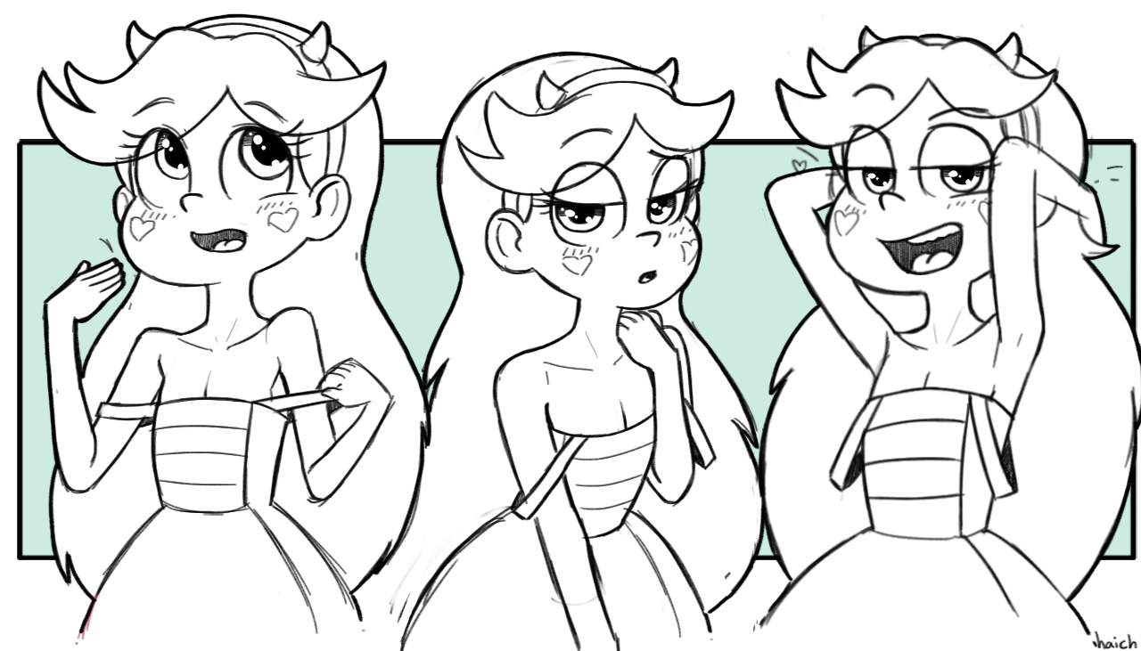 haich: "I've also got these old sketches of Star's Sexy S…" - 🔞 baraag.net