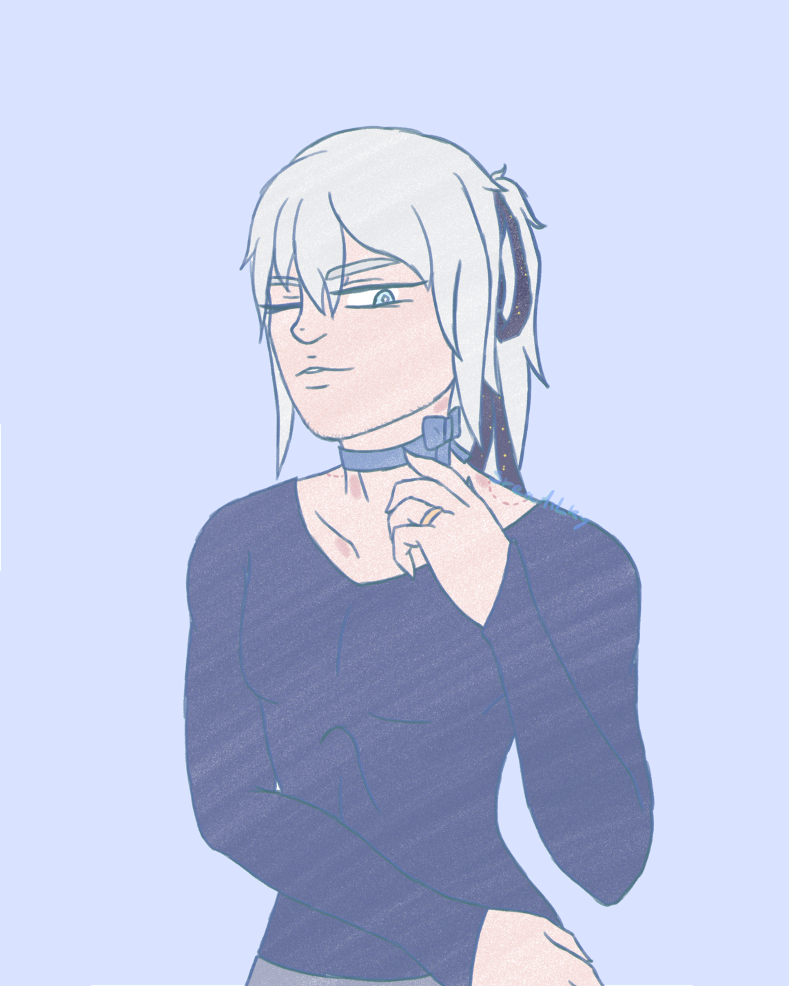 MiLKy: "Long haired Nero for the soul, #vernero implied (…" - 🔞 baraag.net