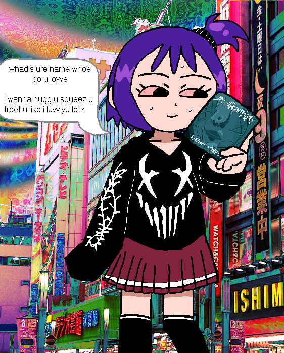 vomitqueen: "onpu-chan gets into mush room band" - 🔞 baraag.net