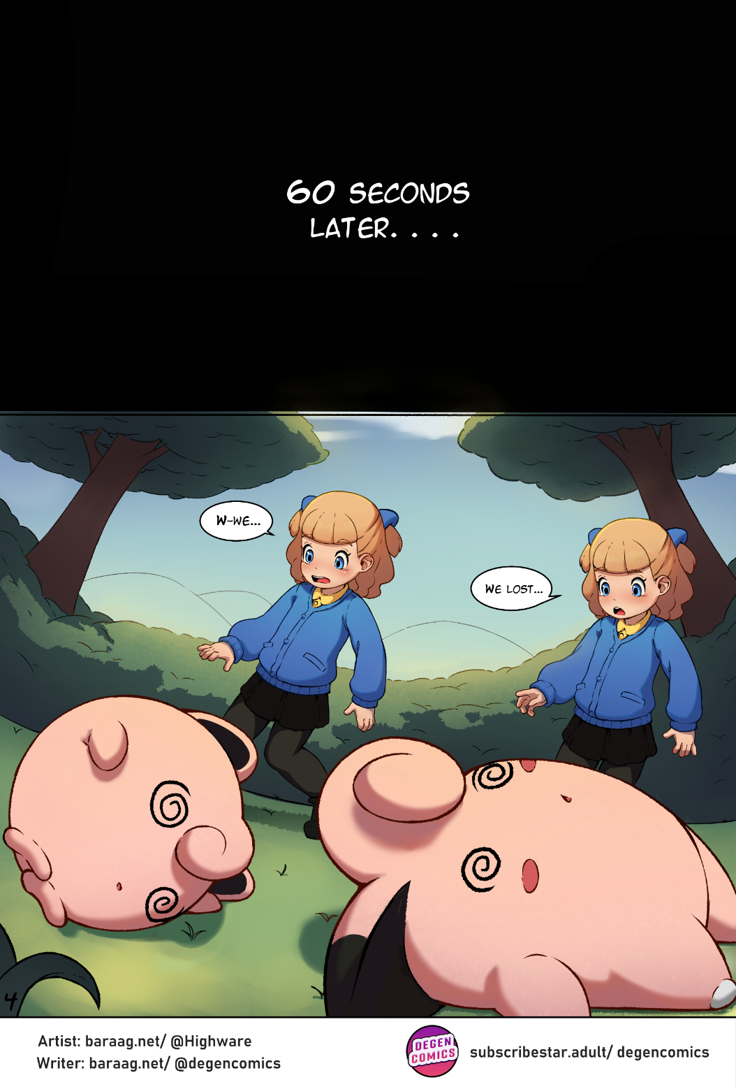 Degen Comics: "Spoils of Victory Page 4 is released! Well...that…" - 🔞 baraag.net