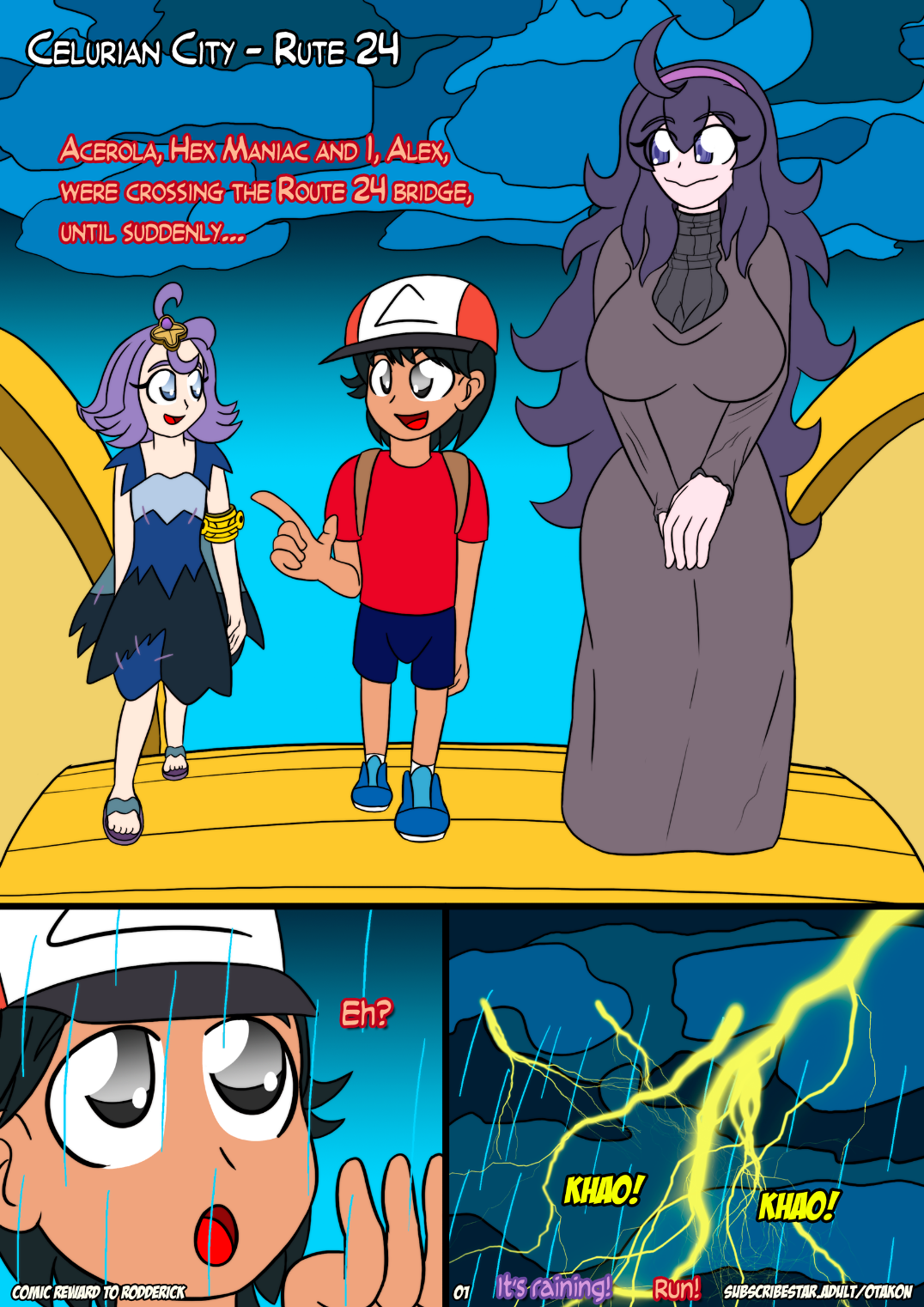 Rafael Segado Holgado: "Comic Reward to Rodderick. SubscribeStar: https ...