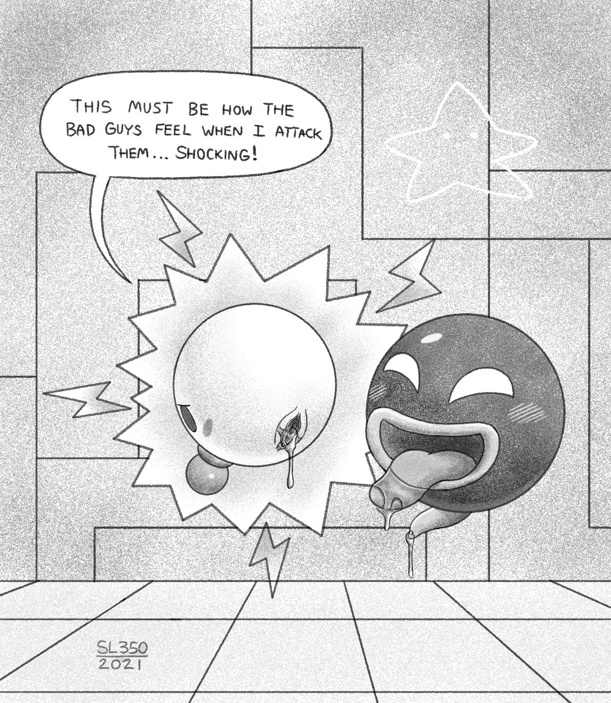 SL350: ""Sketch Drop 209" View the image descriptions in…" - 🔞 baraag.net