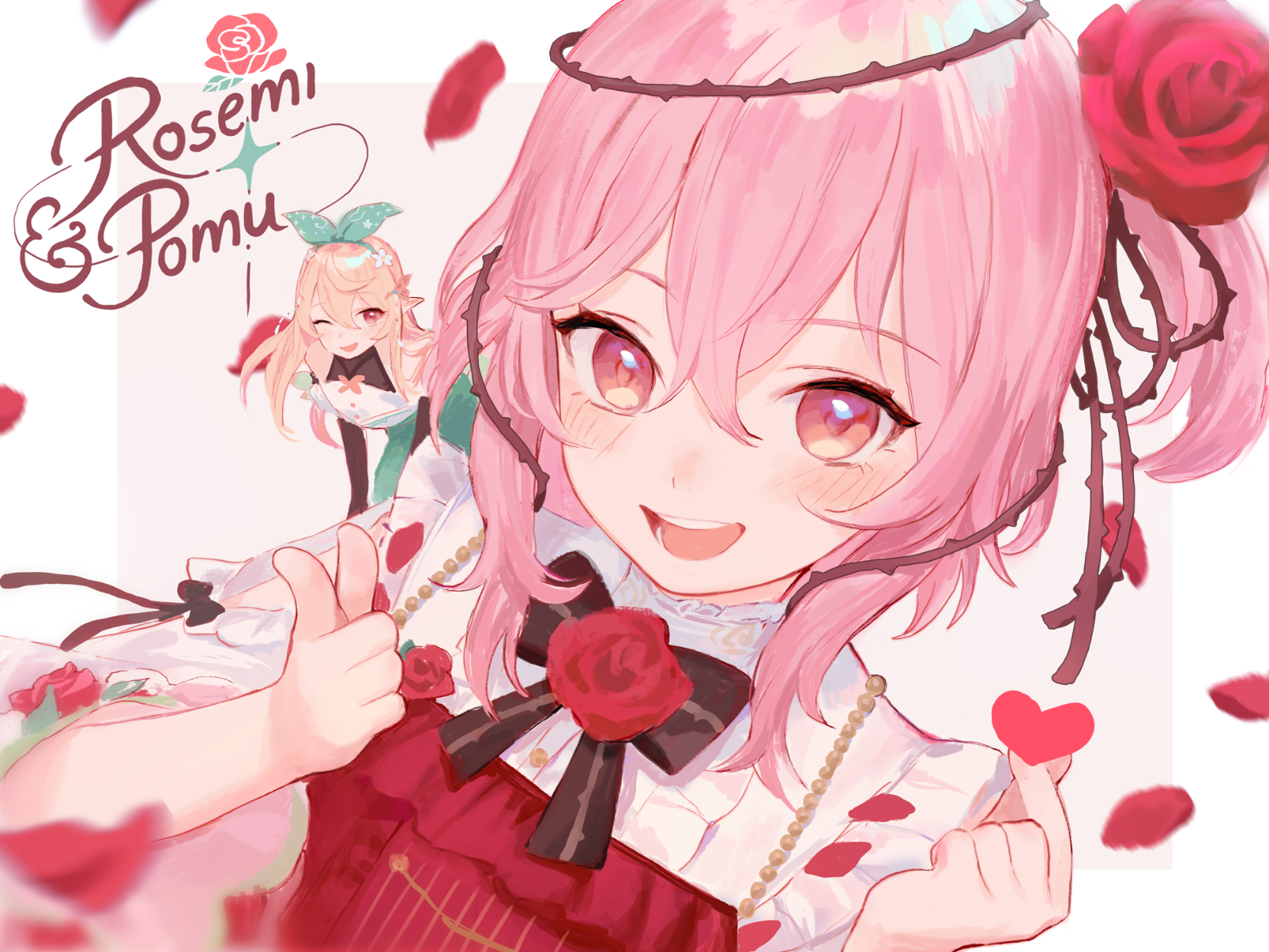 PumpkinSpiceLatte ️🔞: "Posemi Lovepuff 🌹 🧚 Pomu and Rosemi from Nijisan ...
