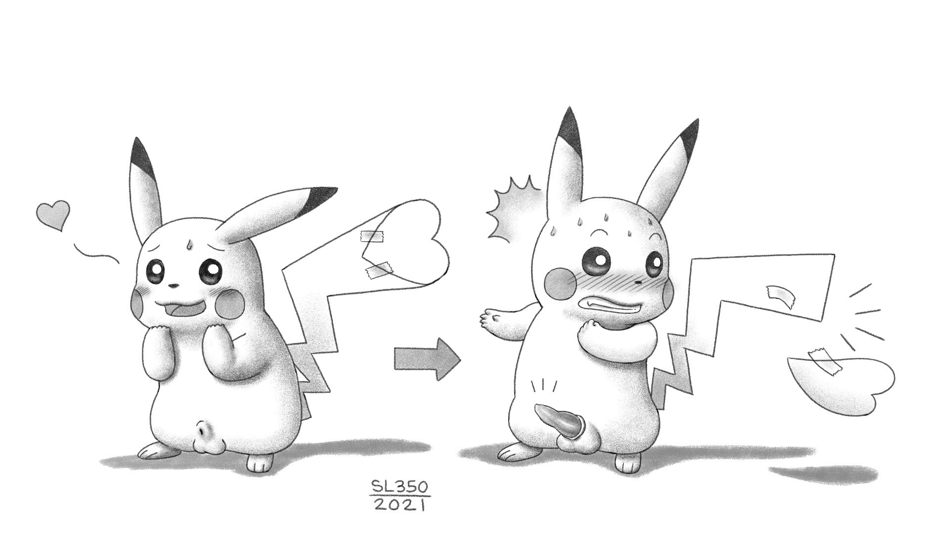 SL350: ""Sketch Drop 229" View the image descriptions in…" - 🔞 baraag.net