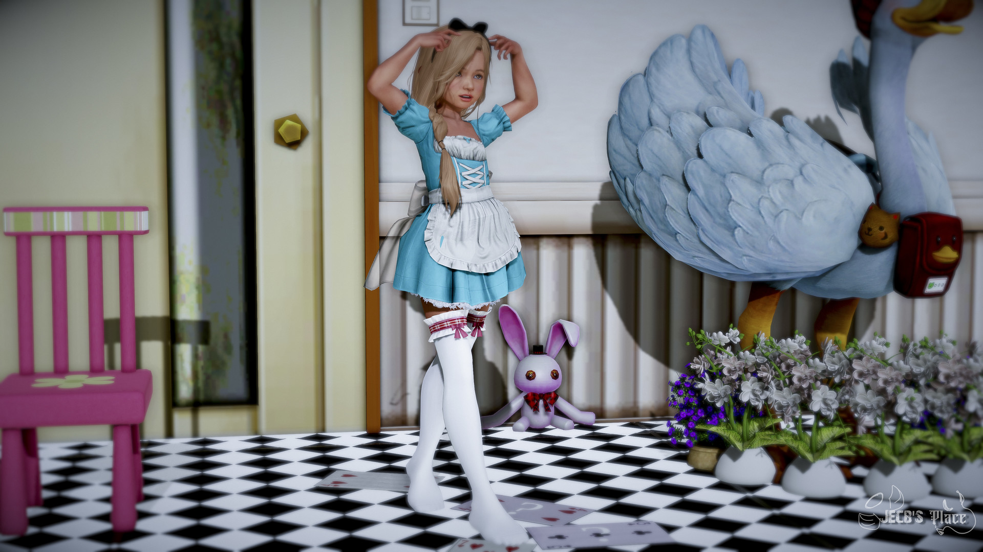 JecbsPlace (Fantasy): "Dasha (Alice in Wonderland) (En Proceso) #loli #l…" - 🔞 baraag.net
