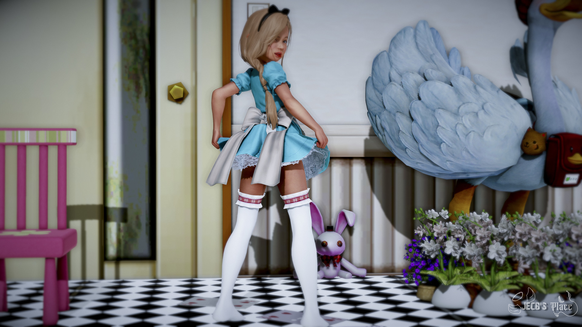 JecbsPlace (Fantasy): "Dasha (Alice in Wonderland) (En Proceso) #loli #l…" - 🔞 baraag.net