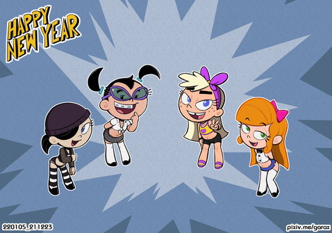 Garabatoz: "A bit taller... or older? girls 2/3" - 🔞 baraag.net