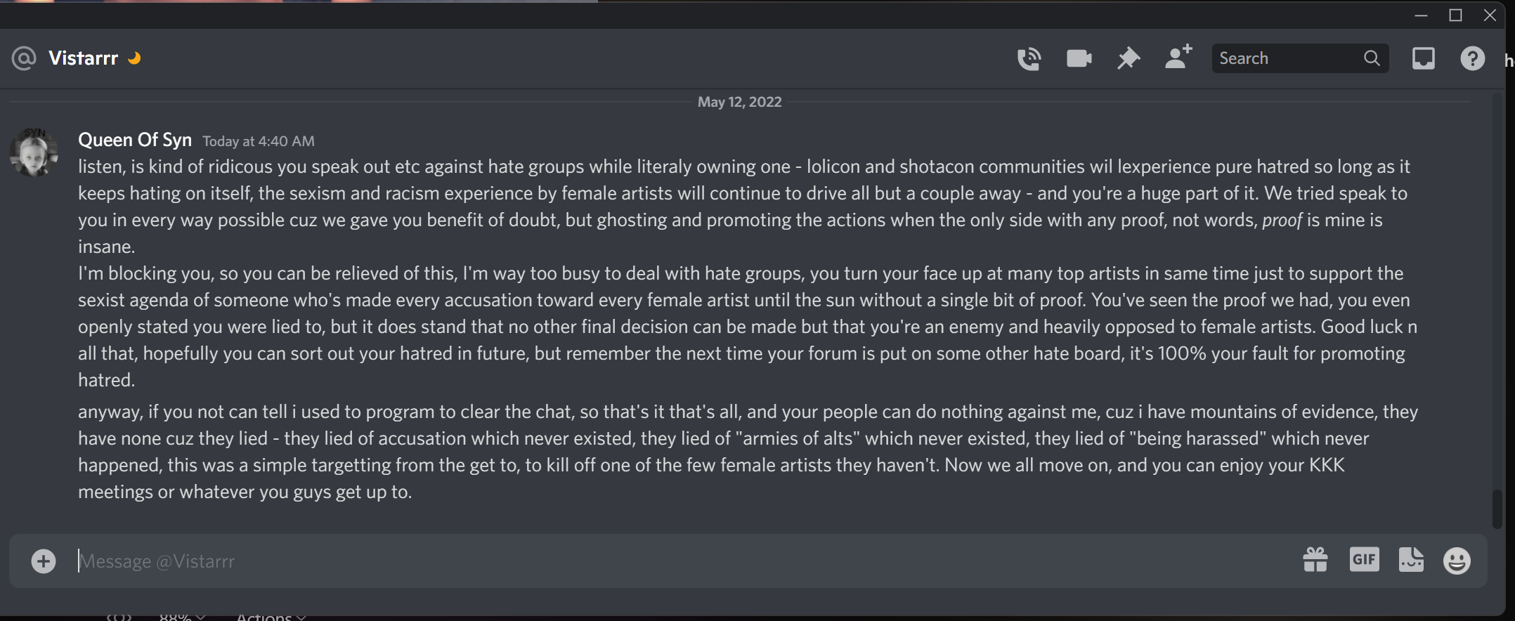 Queen Of Syn :verified:: "@PikachuFans2018 @Vistarrr regardless, i send ...