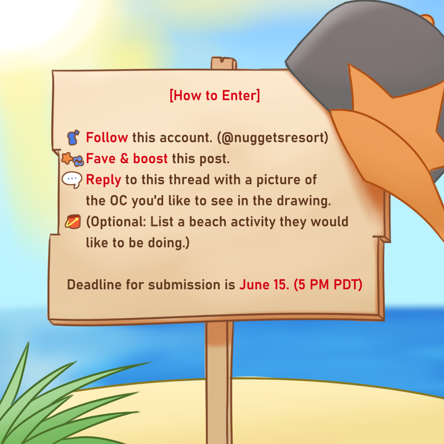 Nuggets Resort: "🏖️💜[Prota's Summer Splash]💜🏖️ Prota's ready to hi ...