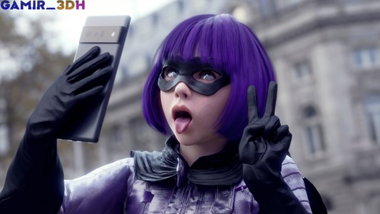 GAMIR_3DH: "Hitgirl loli ahegao. This is @progressor1322 's m…" - 🔞 baraag.net