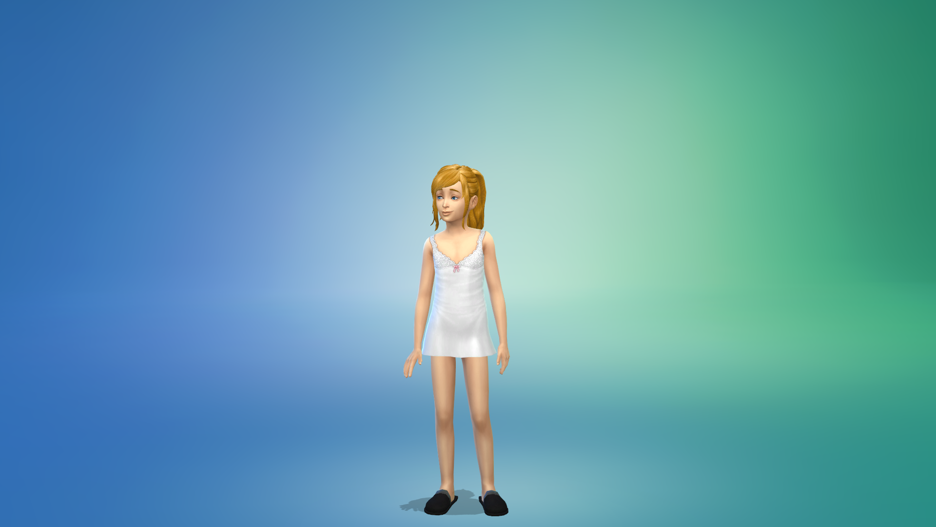 Tabbiiwithoneeye : "And finally a character I made in #sims4 for use ...
