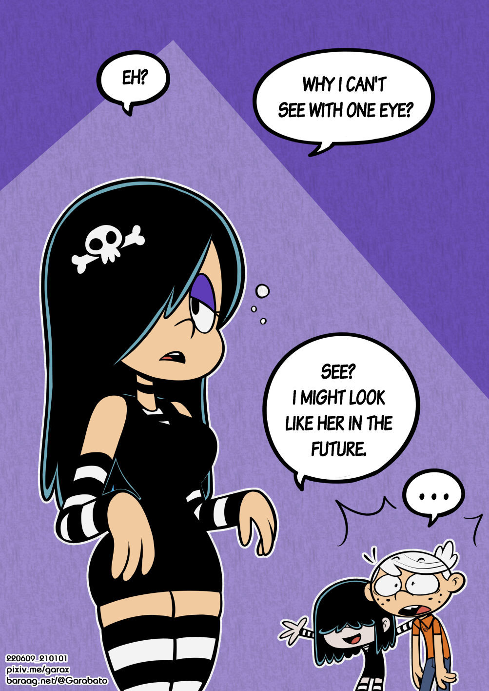 Garabatoz: "Dark Leni. Technically Goth Leni, but in the end …" - 🔞 ...