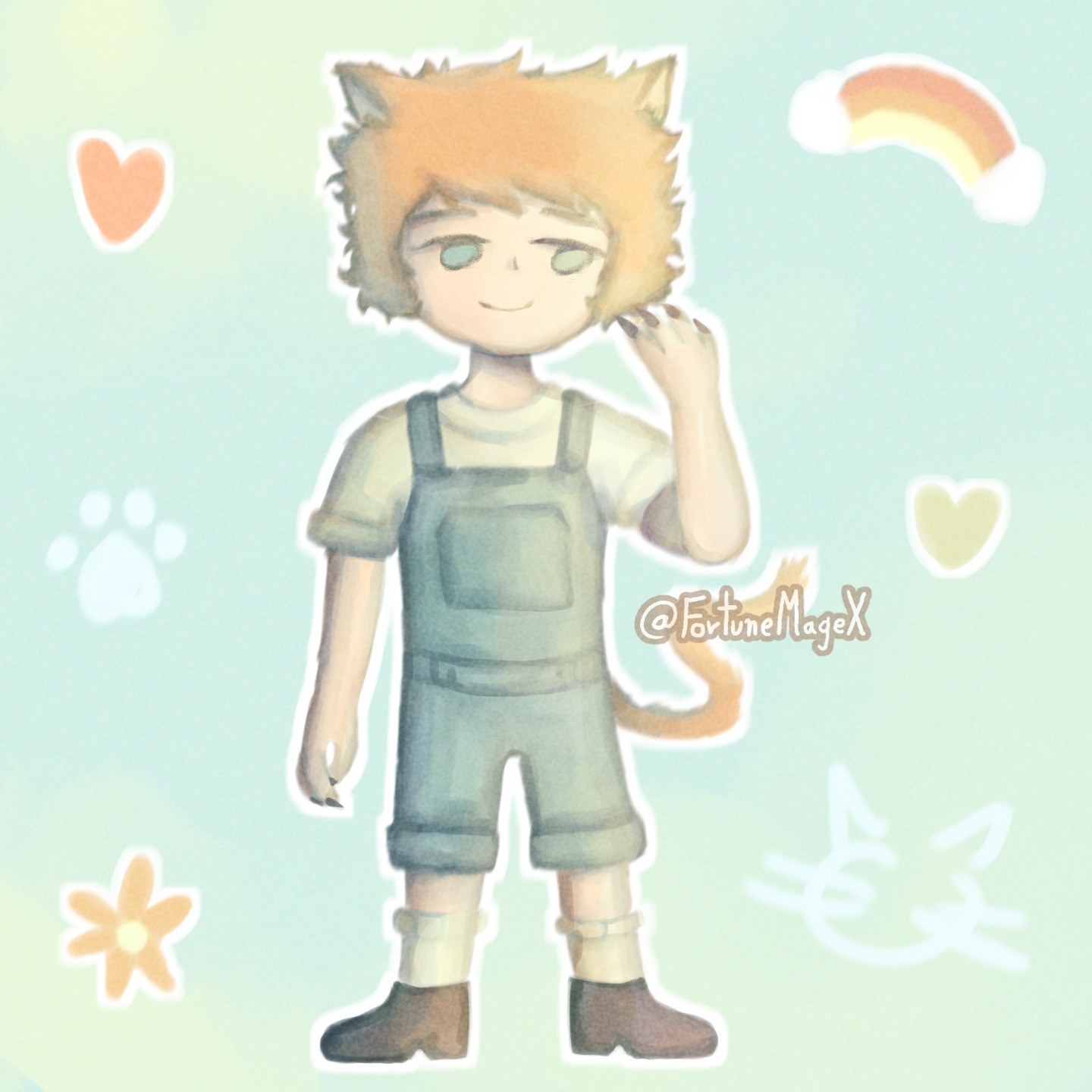 Fortune: "I did a rework of some old ocs to make this shota…" - 🔞 ...