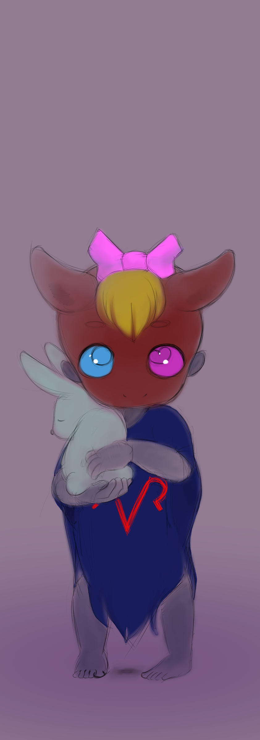 4stray: "#sfw #ghost #demon #mask #loli #shota I made a bo…" - 🔞 baraag.net
