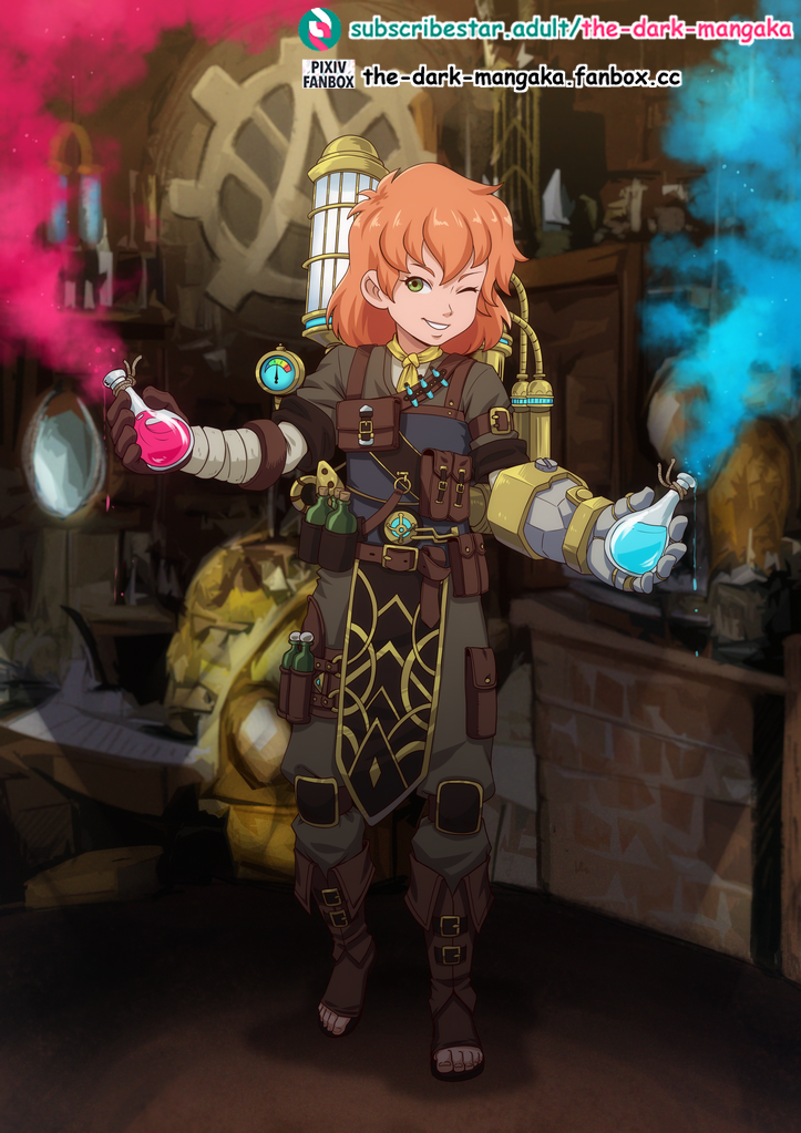 The Dark Mangaka Studio: "Commission: OC DISCORD SERVER: https ...