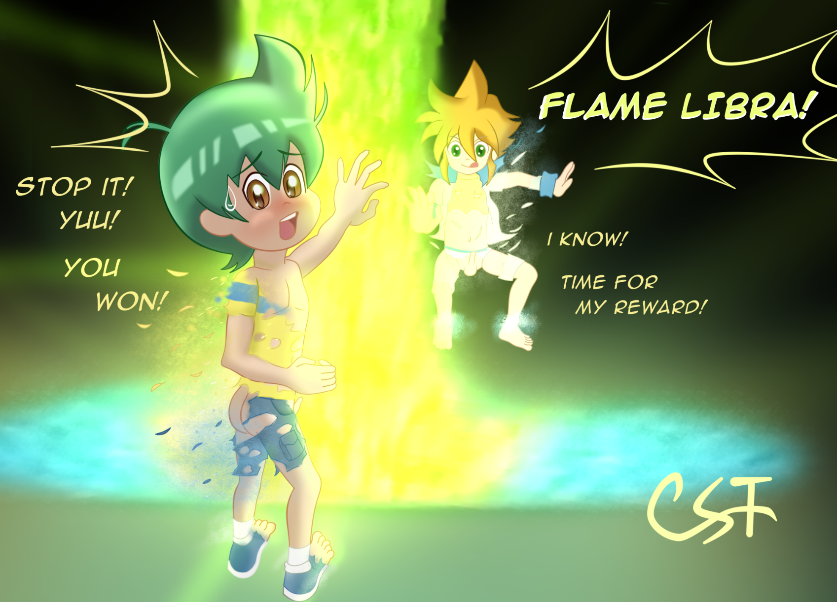 CST Draws :verified:: "I will never get tired of those two :blobrainbow ...