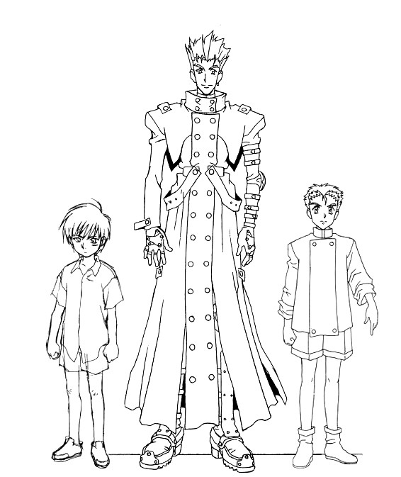 like veal: "thinking my wholesome family friendly #trigun tho…" - 🔞 ...