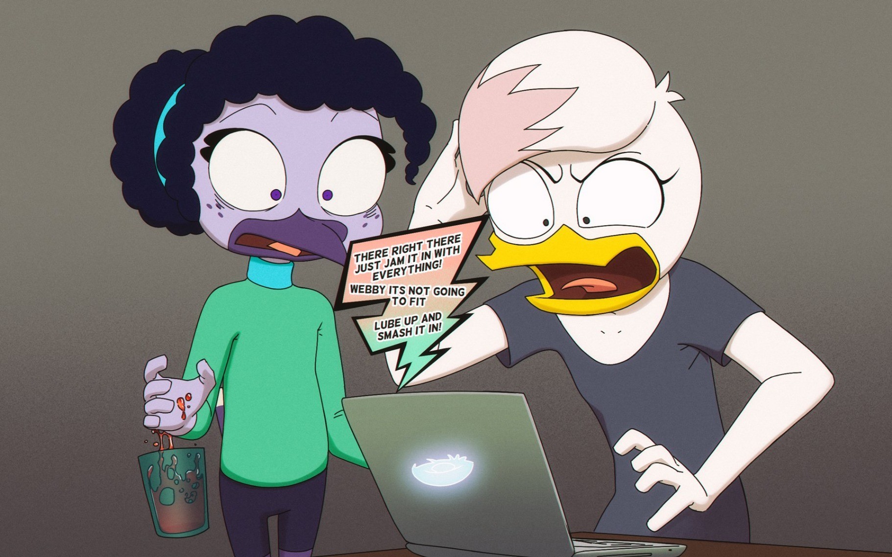 DRX: "when you find your girlfriends quacktube" - 🔞 baraag.net