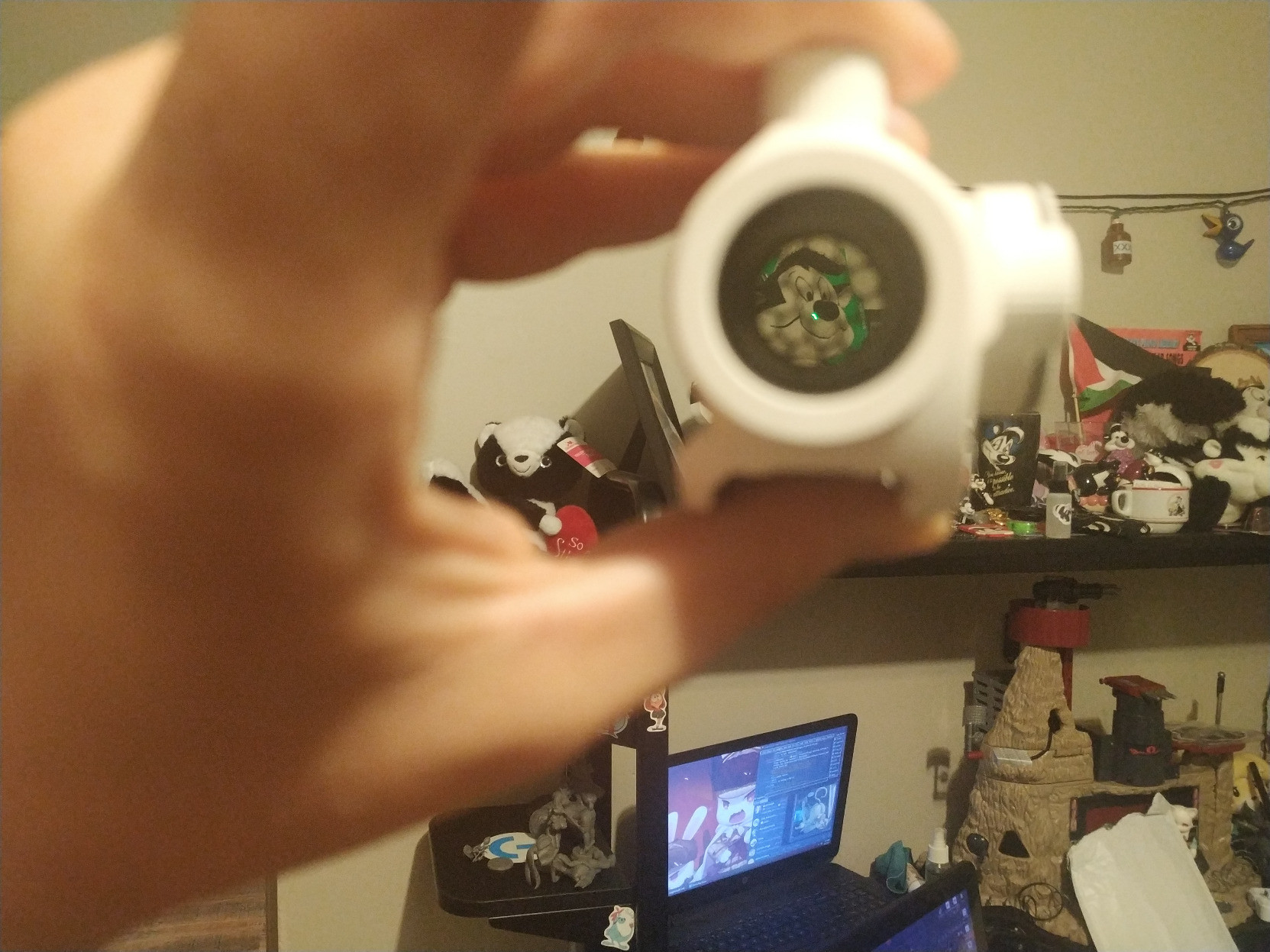 SoggyGoat💦🐐: "White painted red dot sight with a 3D printed kil…" - 🔞 ...