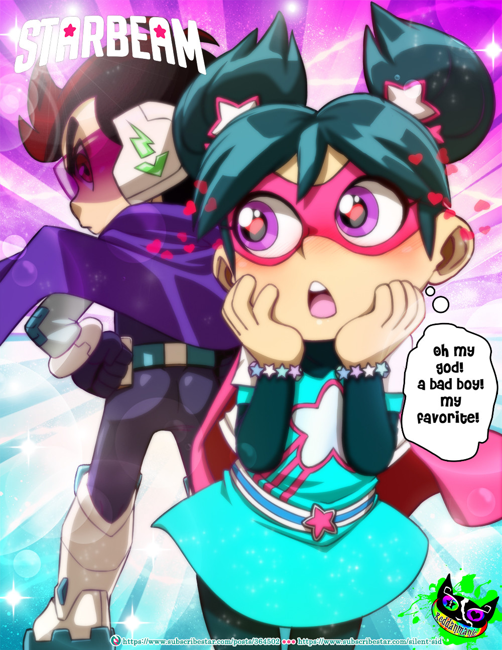 Silent-Sid 1992: "StarBeam - Bad Boy Crush Zoey meets a mysterious…" - 🔞 baraag.net