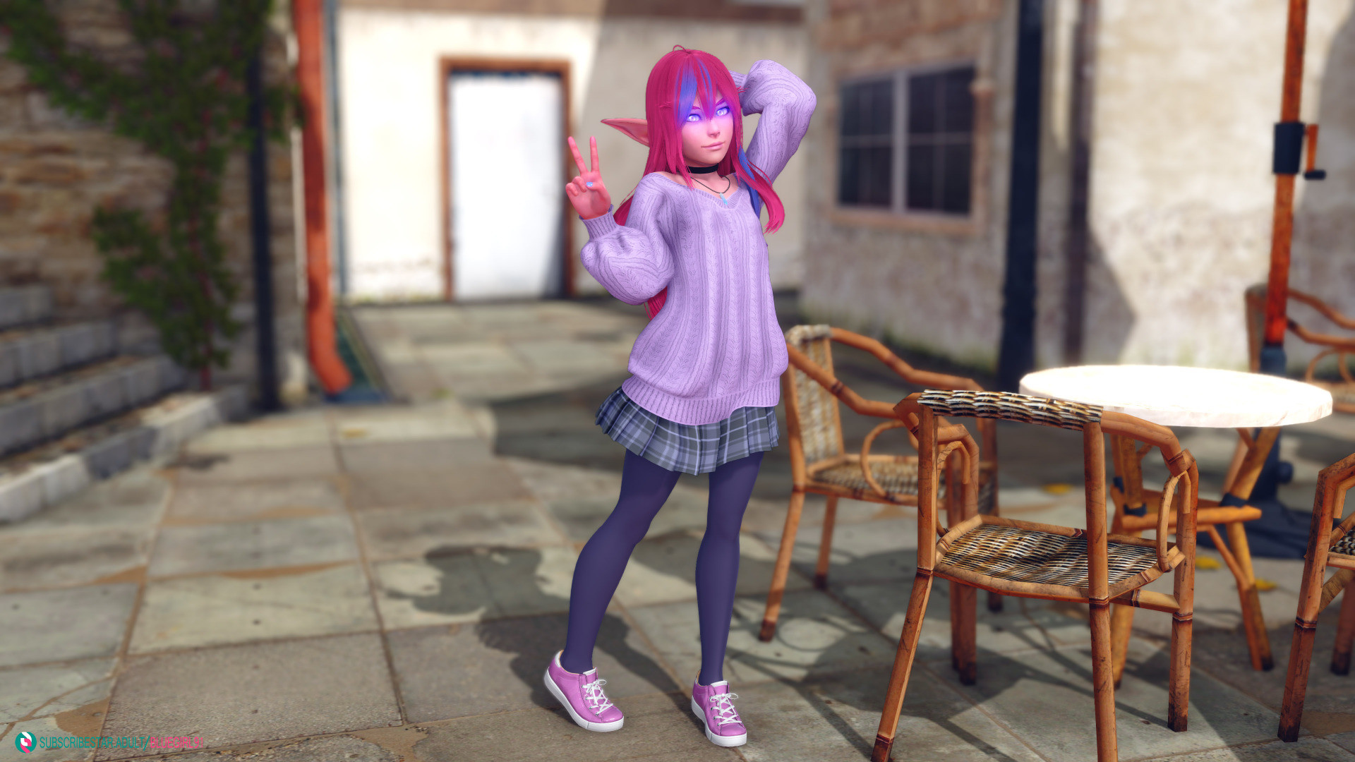 BlueGirl91: "Just some spring-time clothes I was fooling aroun…" - 🔞 baraag.net