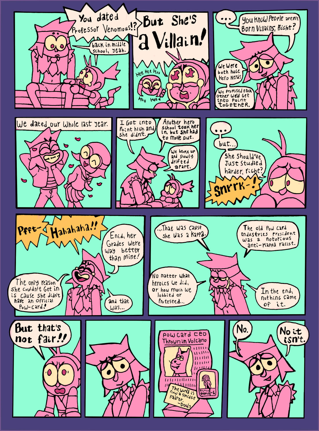 Death's Head Moth 00: "I decided to color an old comic on a whim. It's ...