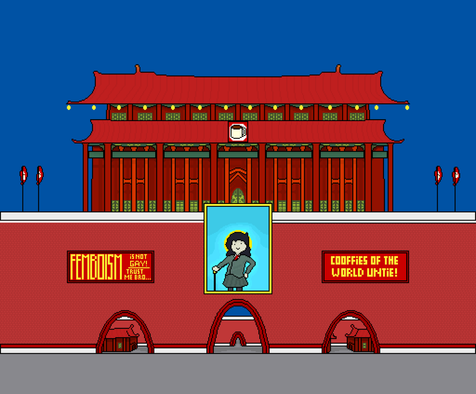 The Coffee Magistrate: "New pixel fan-art from @Magikarpik on #Twitter ...