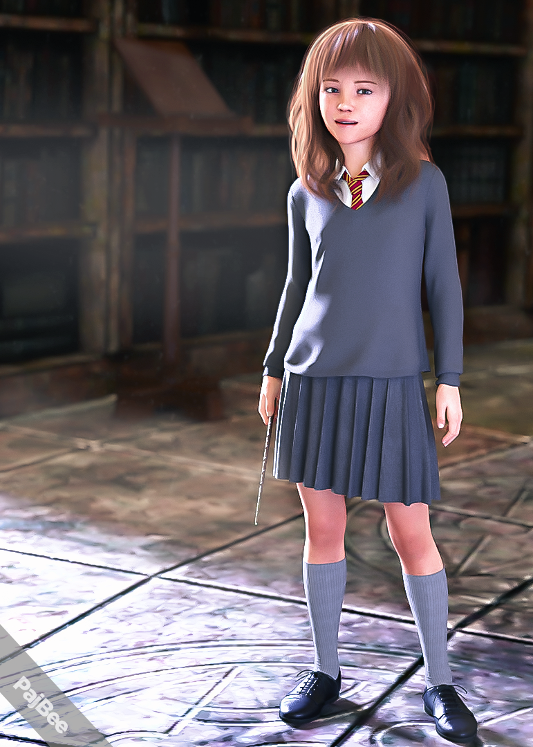 PajBee: "Did some changes to my Hermione model. Made in …" - 🔞 baraag.net