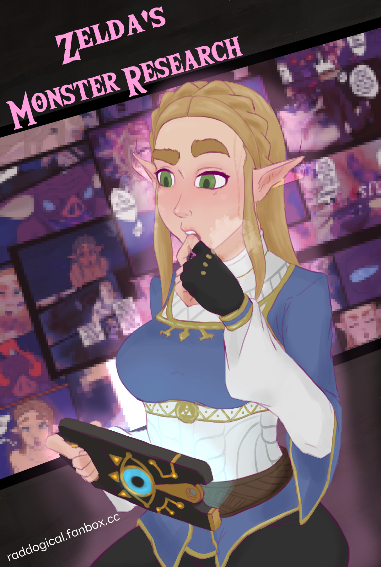 sadada🔞: "Here is my first comic ever, Zelda's Monster Rese…" - 🔞 ...