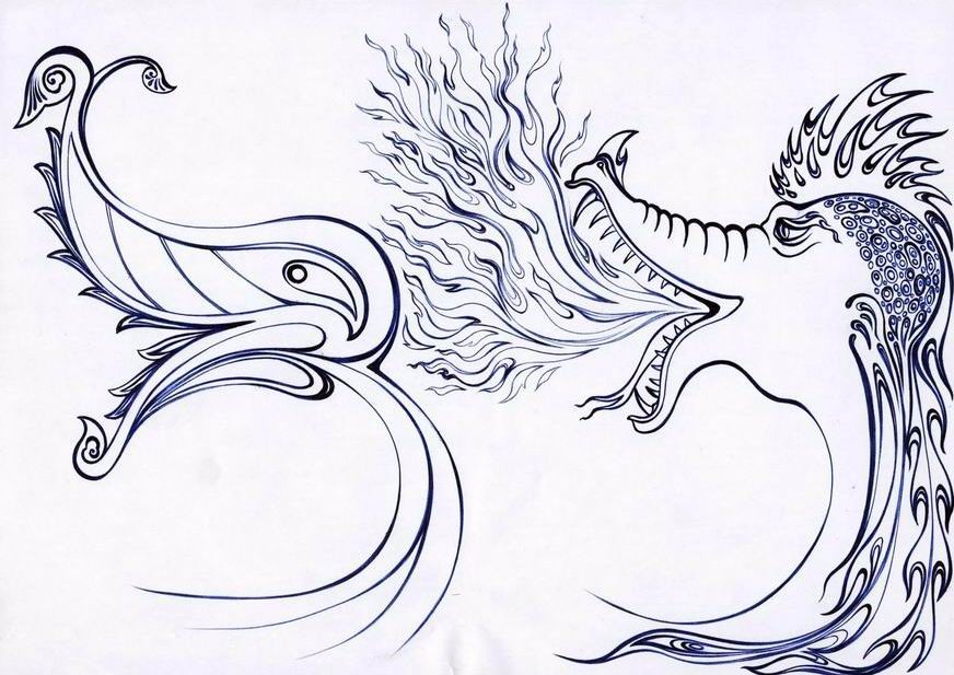 SAN (Seyyed Amin Nabipur): "DRAGON SNAKE ARABESQUE #SAN #saminuru # ...