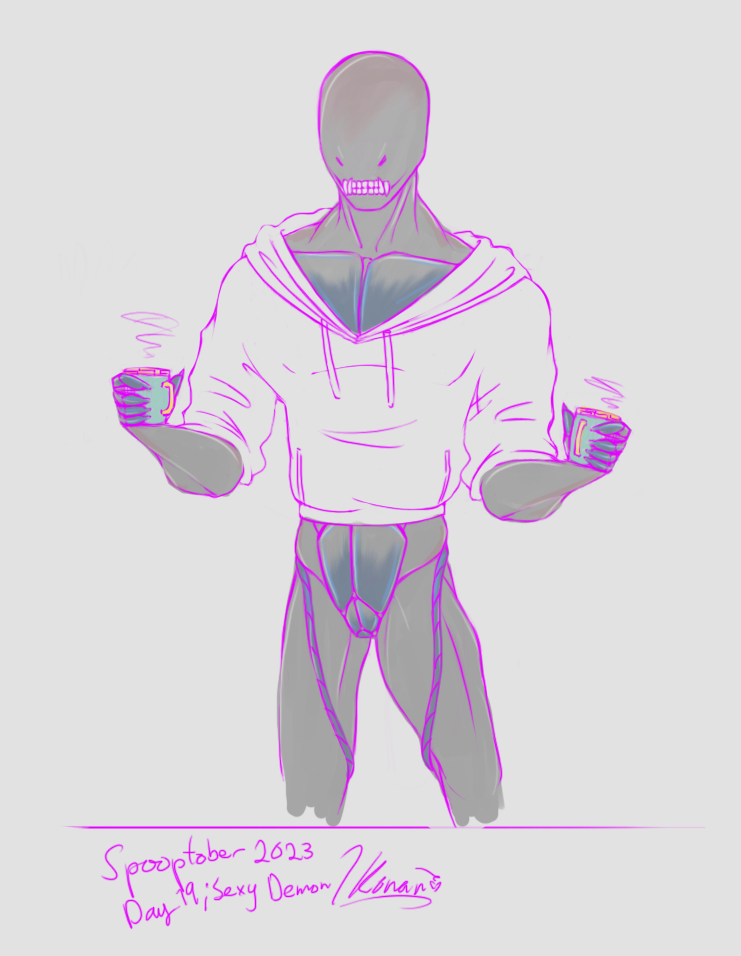 Konani: "prompt for day 19, i took way too long drawing th…" - 🔞 baraag.net
