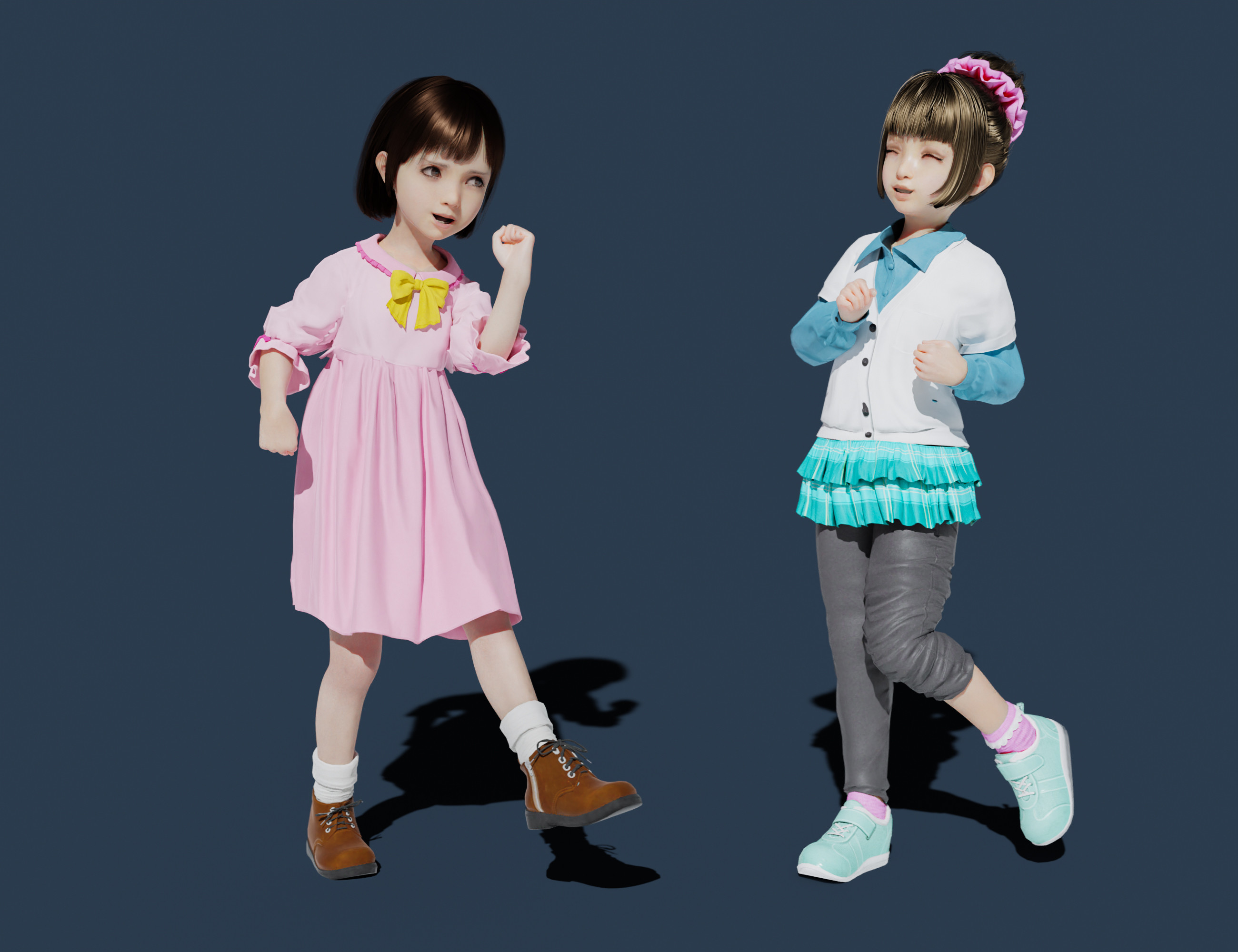 Master of Cake 🔞: "A few FF7 loli renders I did a few years ago #3D…" - 🔞 baraag.net