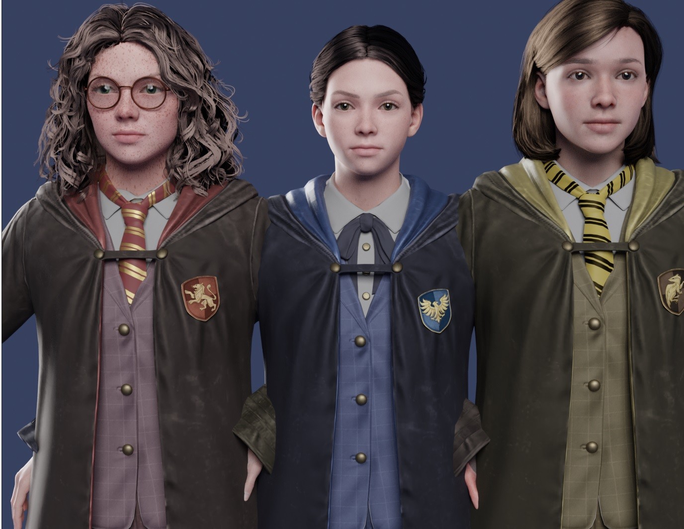 Master of Cake 🔞: "I ripped these models from Hogwarts legacy and ma ...