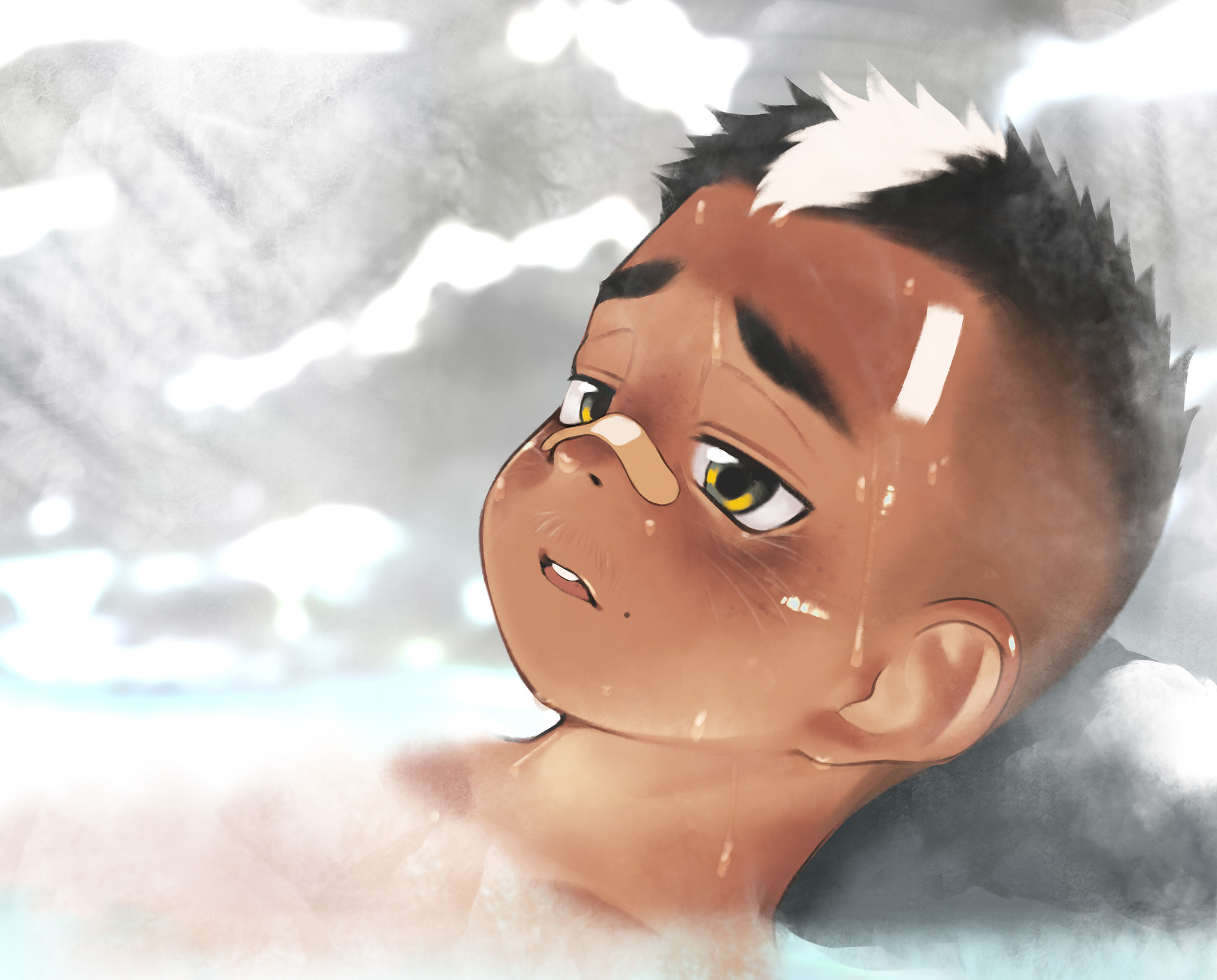 Azuki🦨: "My OC, skunk boy Yuken🦨 #shota #Yuken" - 🔞 baraag.net