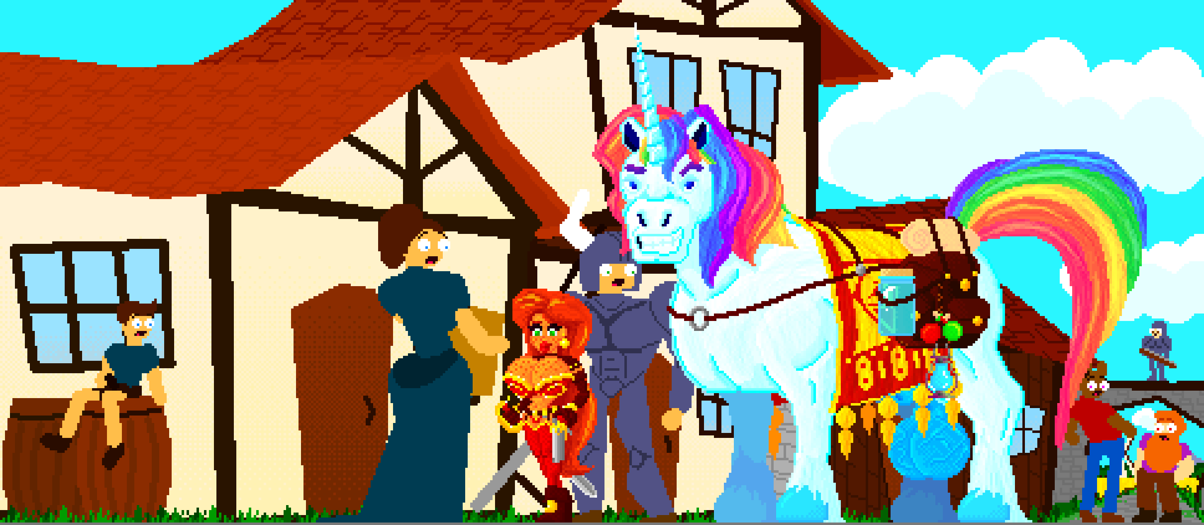 Mr.Macguffin (On Hiatus): "some new pixel art, returning with my ...