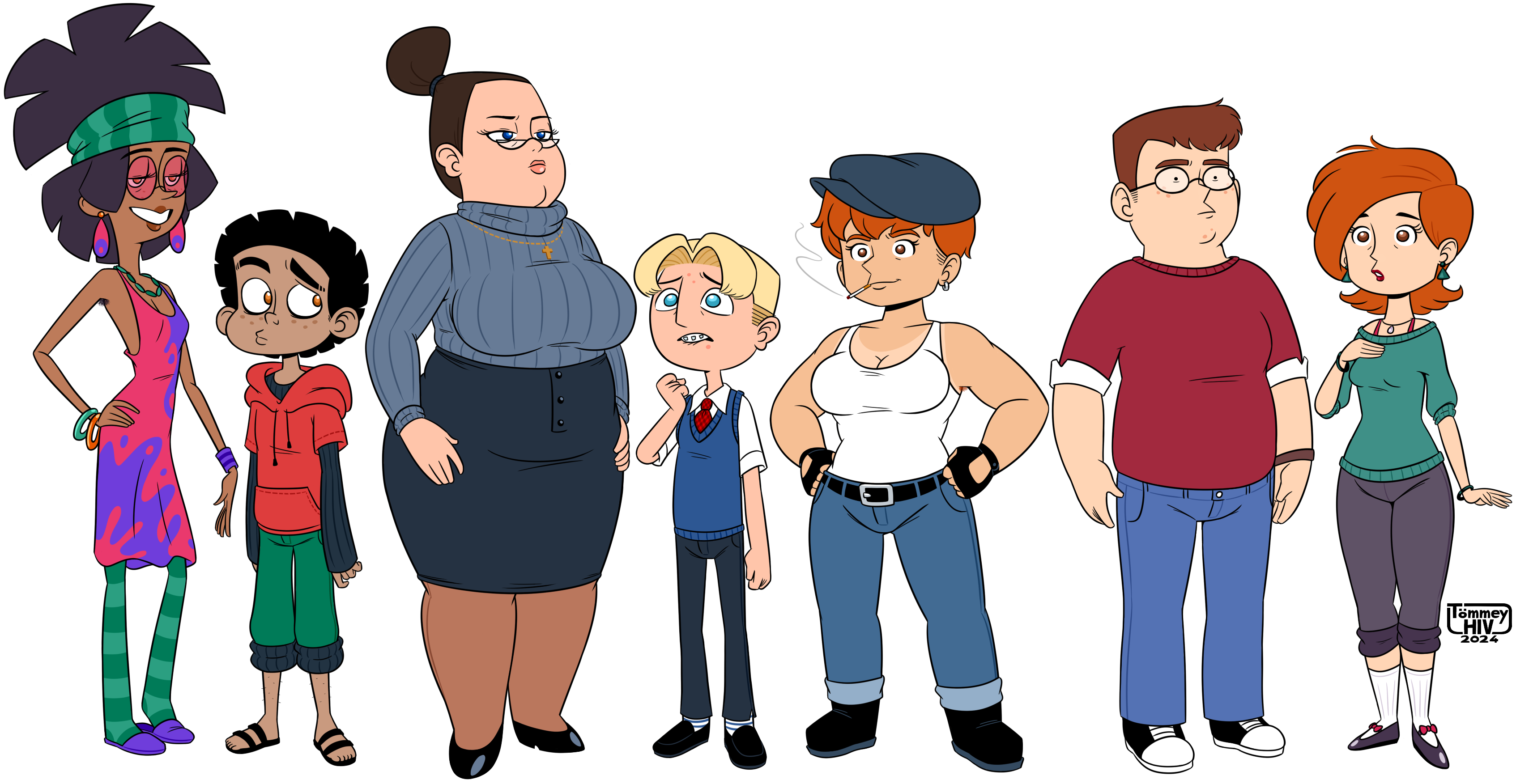 TömmeyHIV 🔞 (Comms Closed): "Commission: expanding the cast of ...