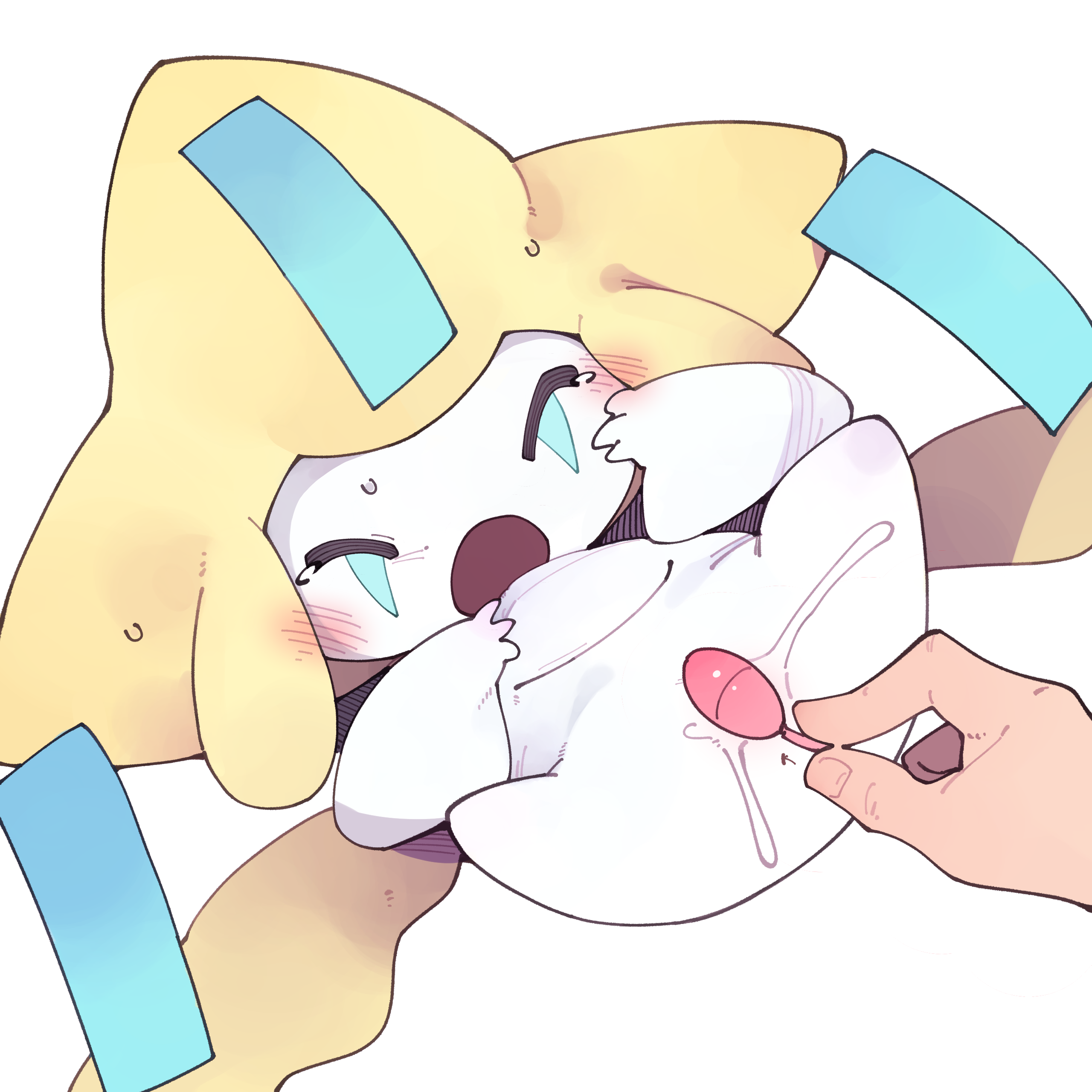 Rule 34 1 1 Absurd Res Ambiguous Gender Anus Blush Bodily Fluids Closed Eyes Duo Egg Vibrator