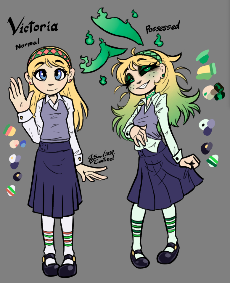 Violet of the Echoes: "Harriet, Harry and Victoria. New characters of m ...