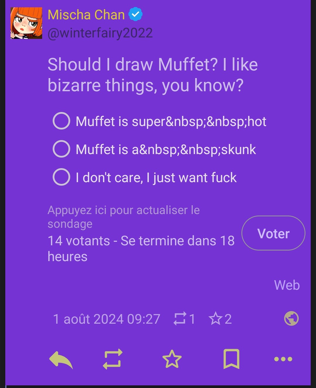 Entrik 🔞: "@winterfairy2022 the mess around with text 🤔 i'm …" - 🔞 ...