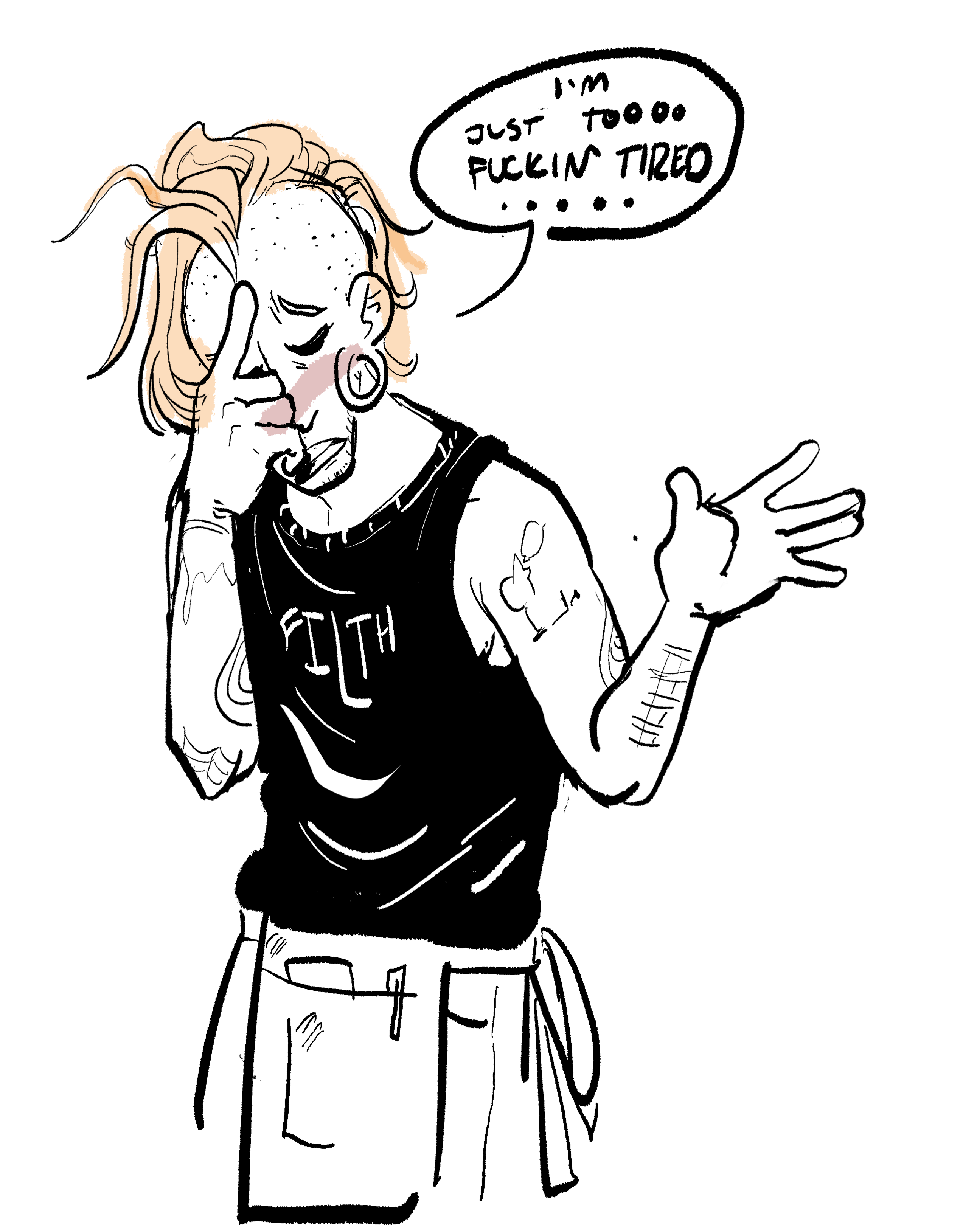 Heckie (open): "I wish I had the time or energy to draw rn next w…" - 🔞 ...