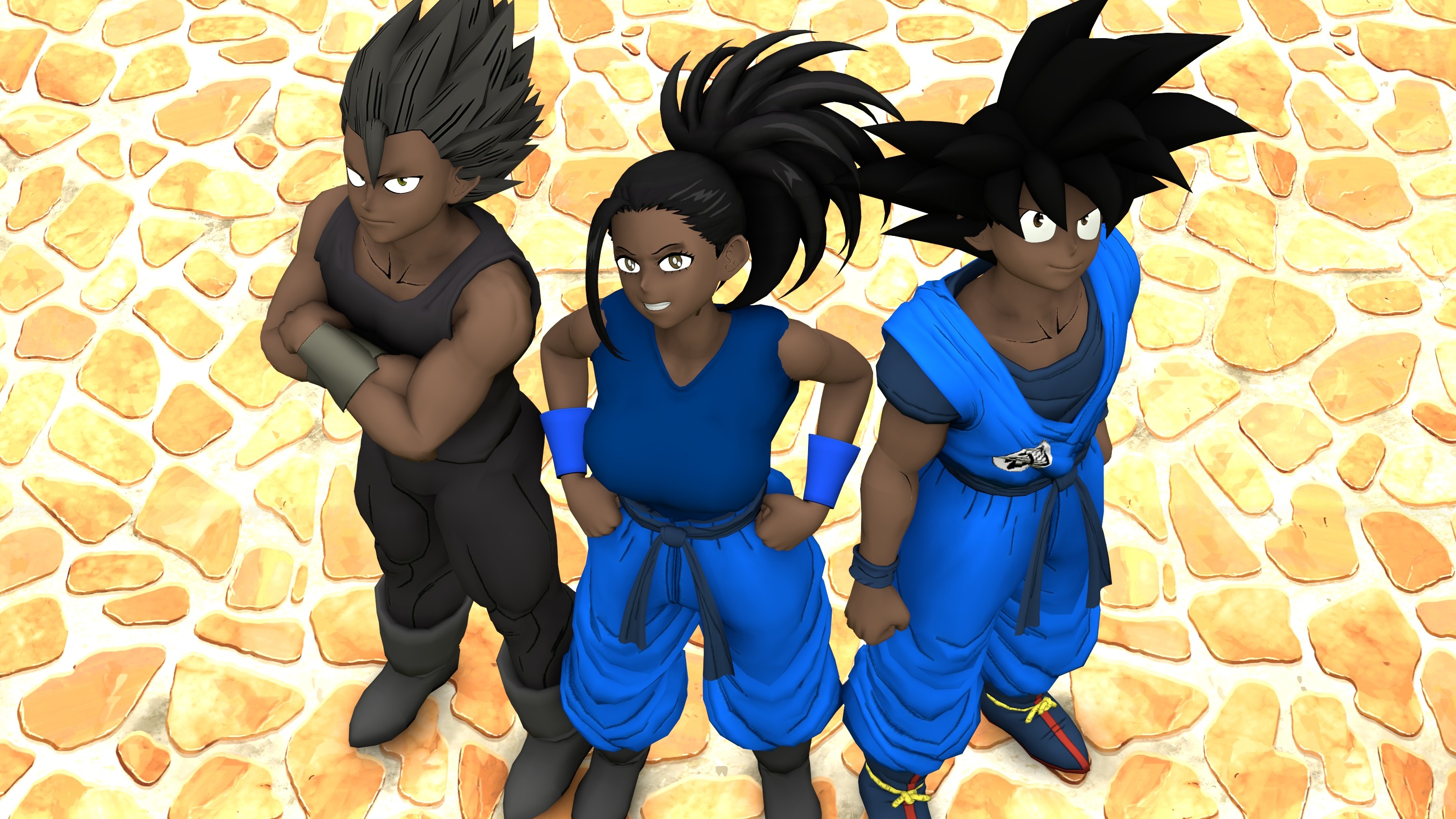 Donkboy: "Dragon Ball gang #3dcg #sourcefilmmaker #nick #n…" - 🔞 baraag.net