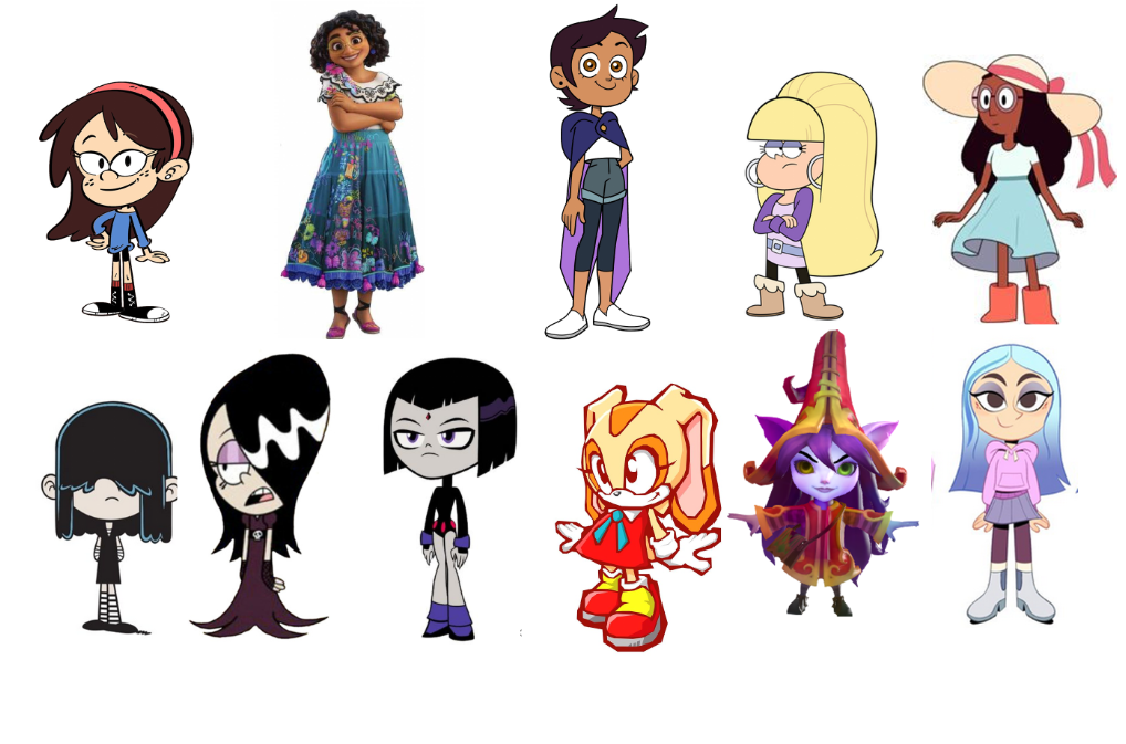 ProblemVi_Vi [comms open]: "random girls i wanna draw at some point ...