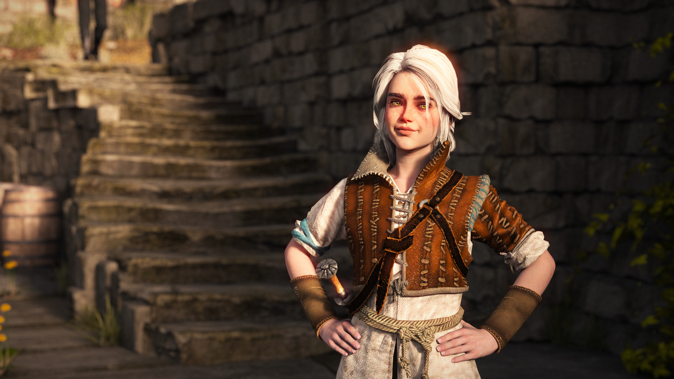 redHyacinth: "Last days have been working on a new Ciri's appea…" - 🔞 ...