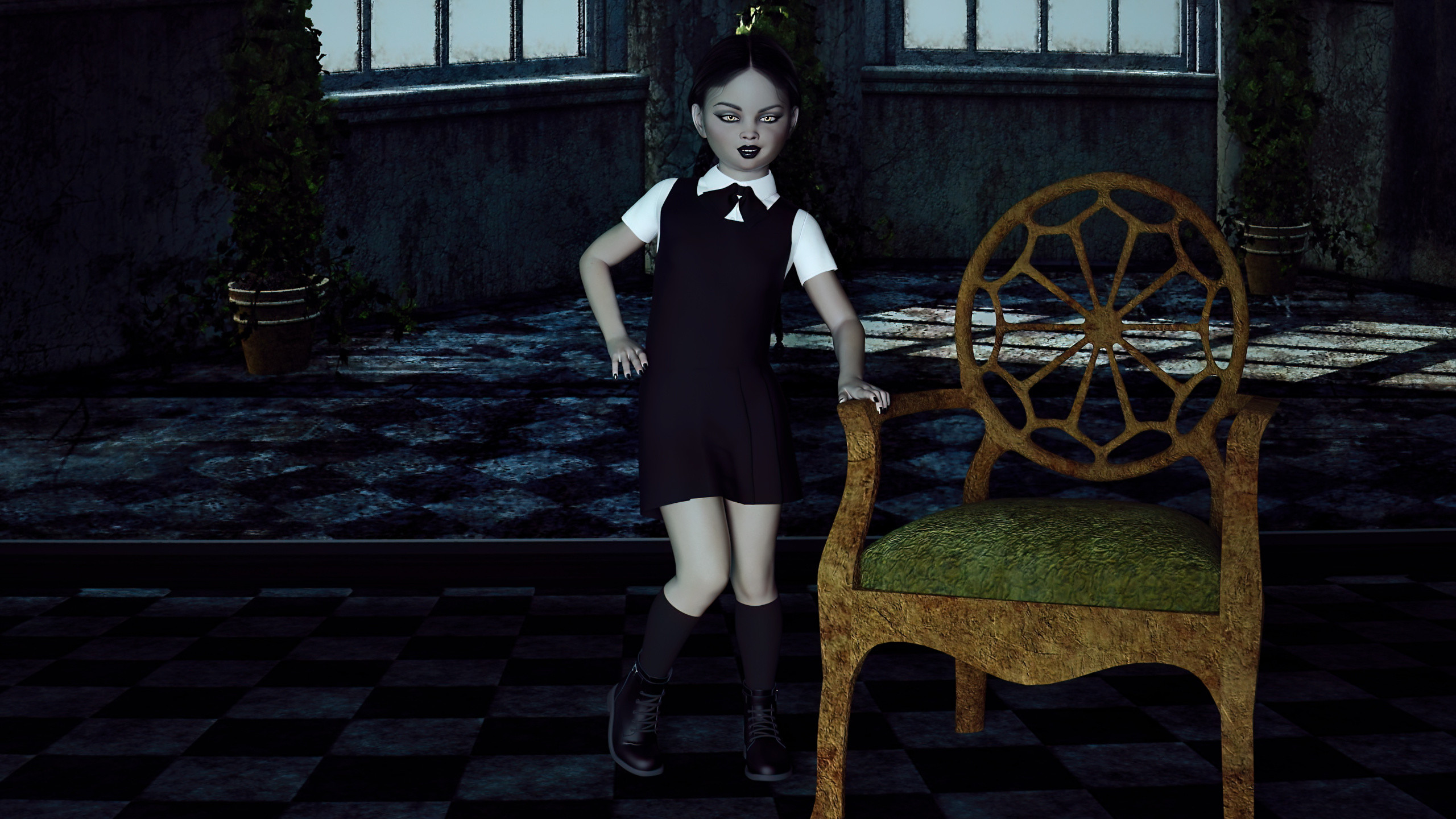 Mystix: ""With love, Wednesday." 💖 ~ If you're enjoying my…" - 🔞 baraag.net