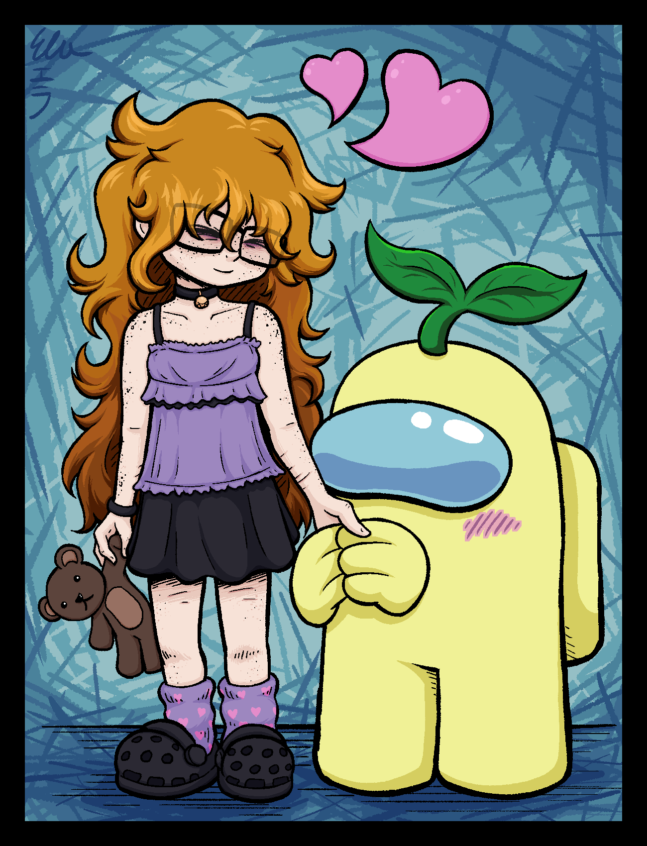 FuzzyOne00: "I like among us 💕" - 🔞 baraag.net