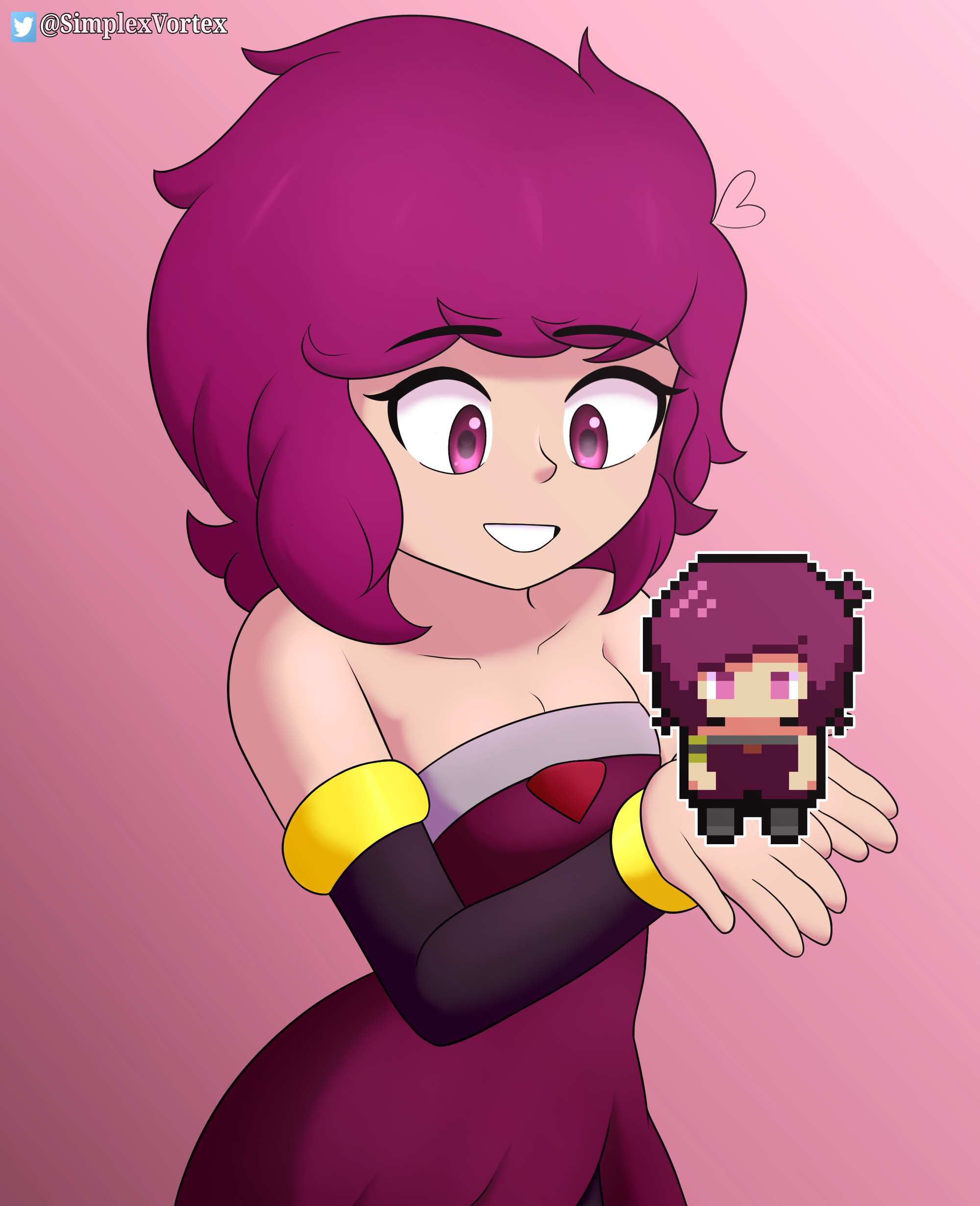 Complex Vortex: "Violet found something curious... 💜 Where did sh…" - 🔞 baraag.net