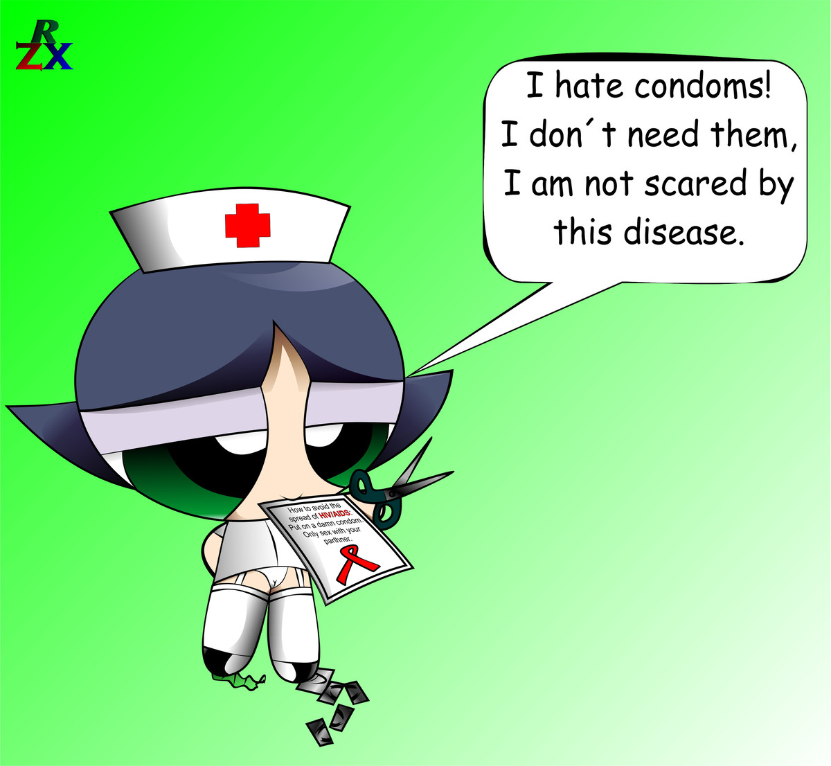 🔞Akatsutsumi Seishirō🔞 (αNB): "Brick infects Buttercup with HIV/AIDS # ...