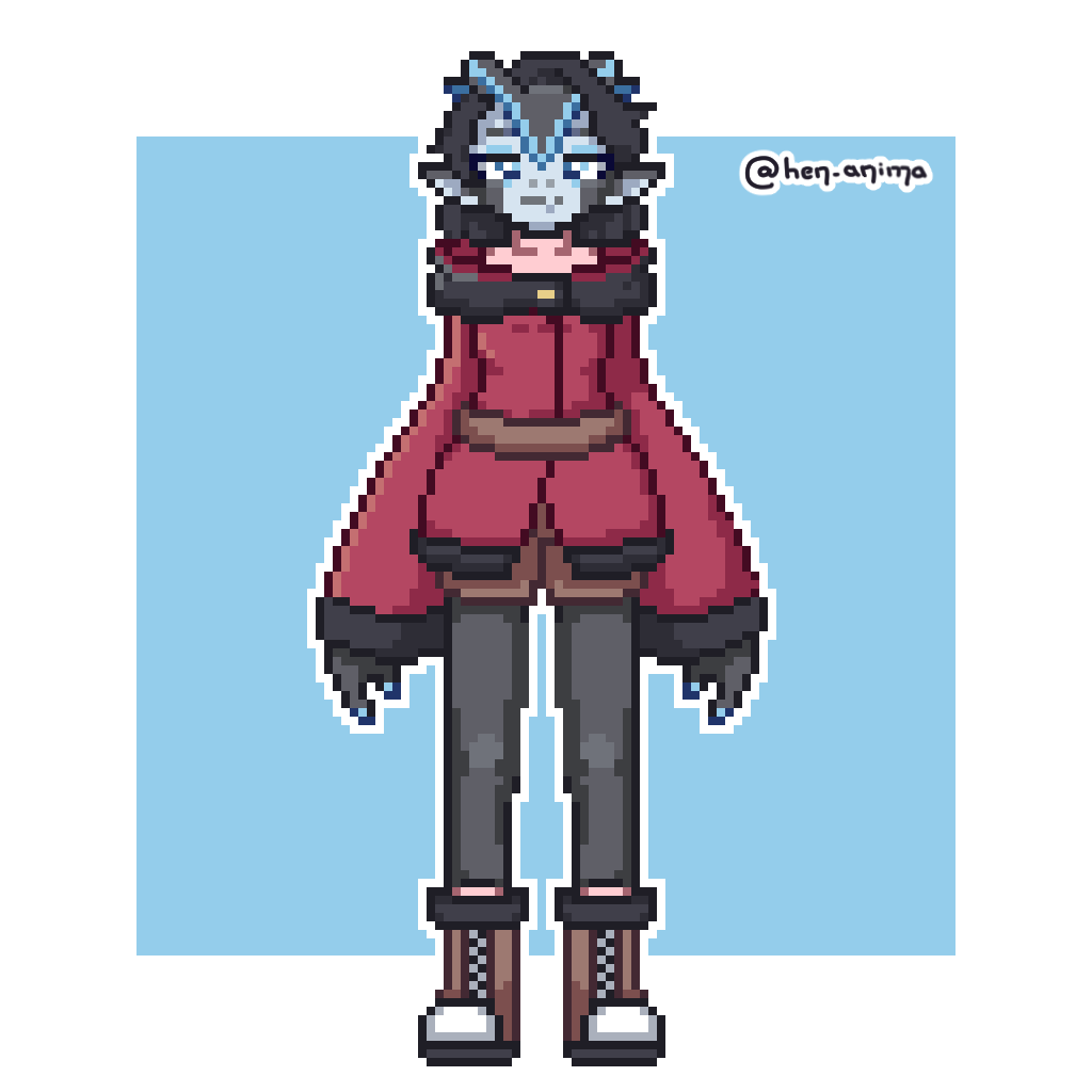 Hen_Anima (Comms Open): "@Malintent yes pixel art is nice and compact ...